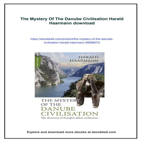 The Mystery Of The Danube Civilisation Harald Haarmann | PDF