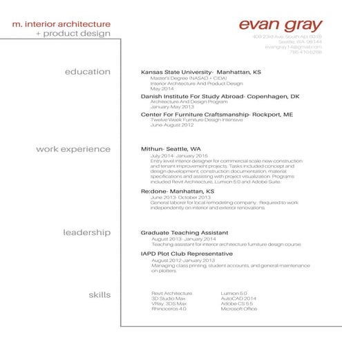Evan Gray_Resume | PDF
