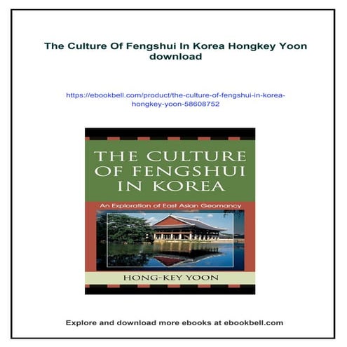 The Culture Of Fengshui In Korea Hongkey Yoon | PDF