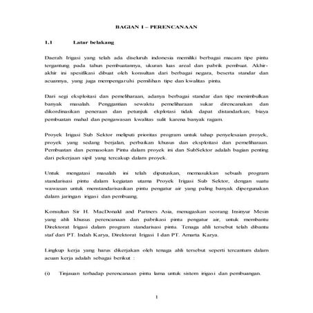 293133408 standar-pintu-pengatur-air-irigasi-rev-3-maret-2011 | DOCX