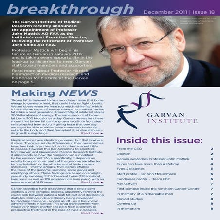 Garvan breakthrough_dec_issue | PDF