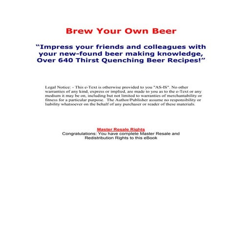 beer | PDF