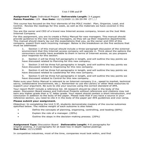 Unit 5 Db And Ip Doc 5332