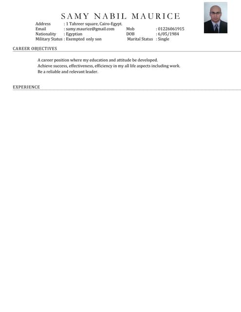 My Resume Nov15 | PDF