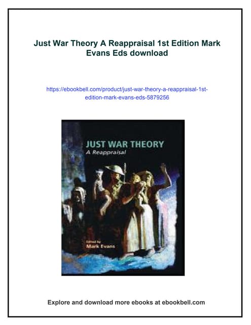 Just war theory | PPTX | Death, Injury, or Military Conflict ...