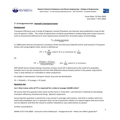Transport Factors -SMb (extra) [253811] | PDF