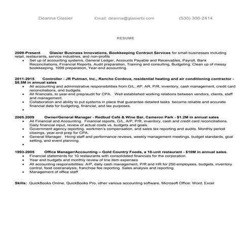 Judith Jordan new resume | DOC