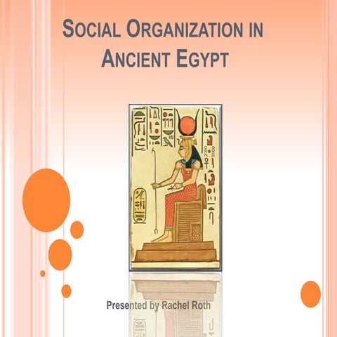Social Organization in Egypt RR | PPTX