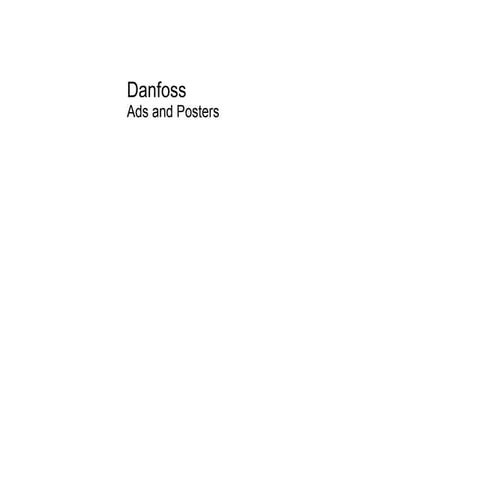 Danfoss Ads and Posters | PPT