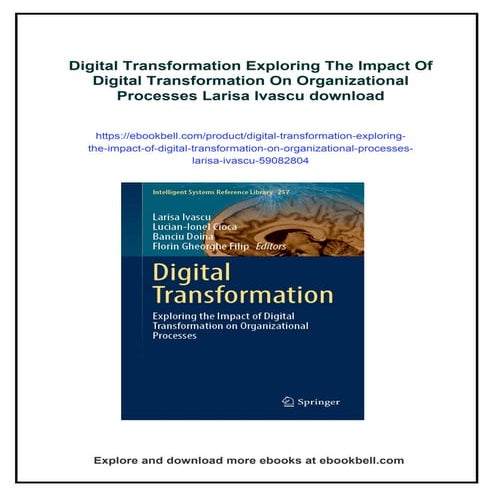 Digital Transformation Exploring The Impact Of Digital Transformation