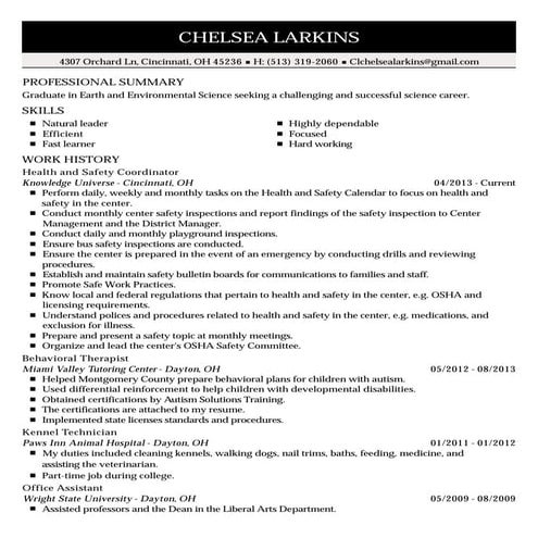 HResume | PDF | Education