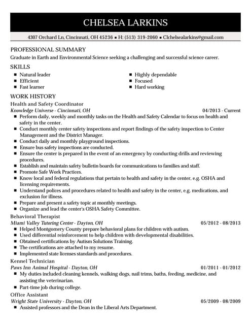Resumé | PDF