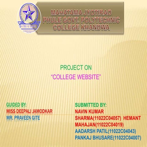 296612332-College-Website-Presentation.ppt