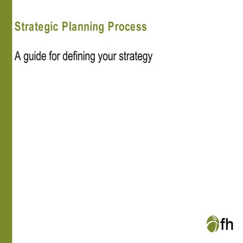 Strategic Planning Process | PPT