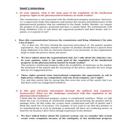 Sami final interview | DOCX