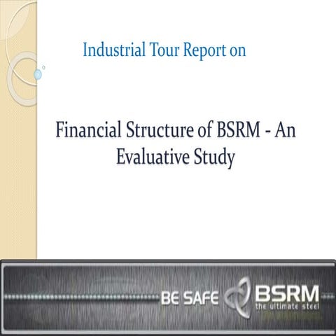 Finalcial Structure of BSRM | PPTX