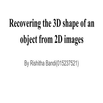 [DL Hacks]Learning a Probabilistic Latent Space of Object Shapes via 3D ...