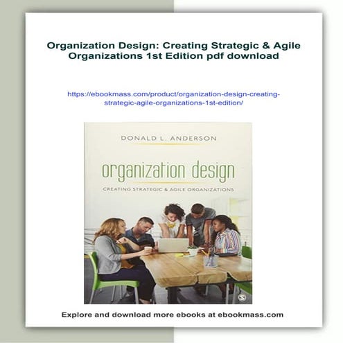 Organization Design: Creating Strategic & Agile Organizations 1st ...