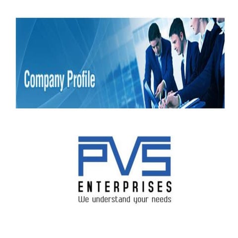Company Introduction - PVS Enterprises | PDF