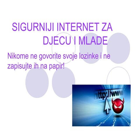 298 sigurniji internet | PPT