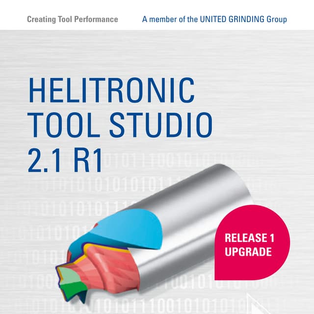 Walter CNC Tool Grinders - Helitronic Tool Studio - Version 2.1, R1 | PDF