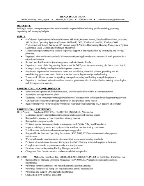 Resume 7-24 | PDF