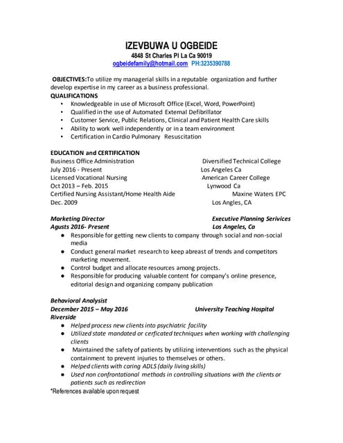 Drew William Higgins Ent Rez | PDF