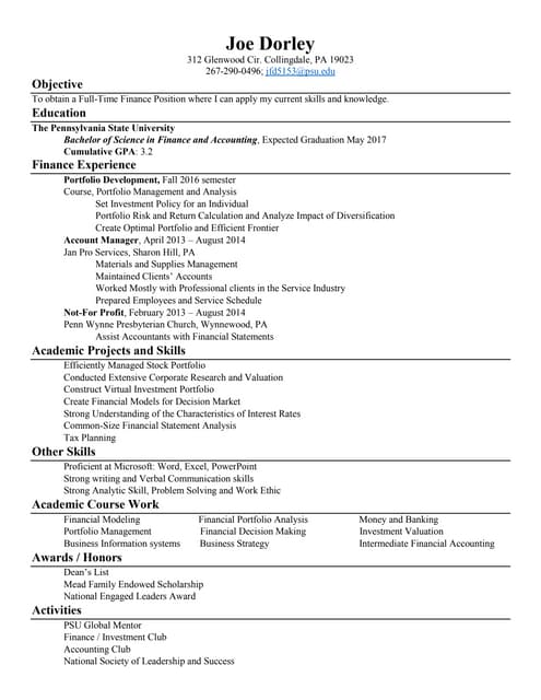 Pranav S. Patel Resume | PDF