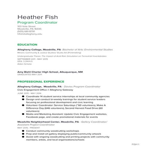 HeatherFishCV (1) | PDF