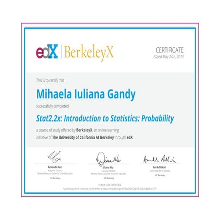 Edx stats 2x2 | PPT