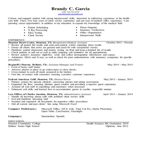 Benjamin Sharp Resume 9-22-16 | PDF