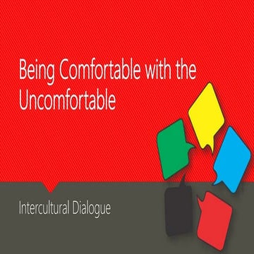 Being Comfortable With The Uncomfortable | PPTX | Education