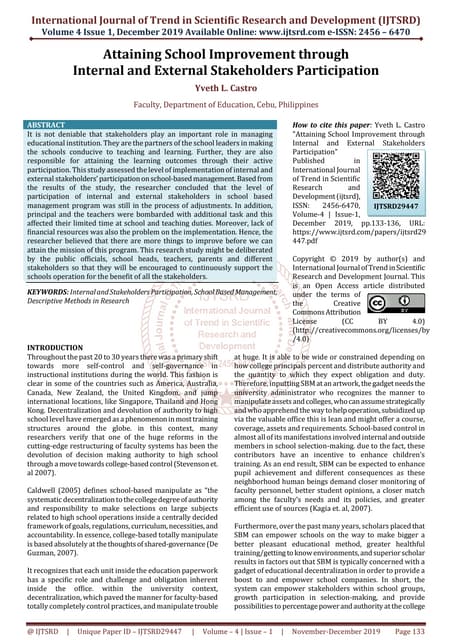 THE CHALLENGES OF TEACHER LEADERSHIP IN THE PHILIPPINES AS EXPERIANCE ...