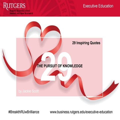 29 Amazing Pursuit Of Knowledge Quotes to Inspire You | PDF | Education ...