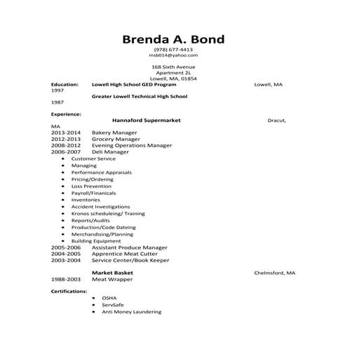 Oct resume including degree | PDF