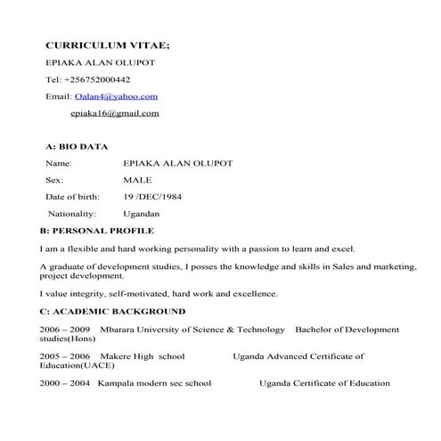 ALAN'S CV (2)(1) | DOC