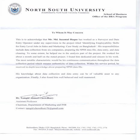 Recommendation (Research Assistant) | PDF | Technology & Computing