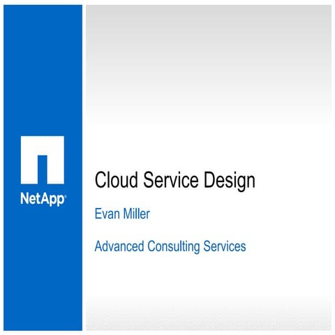 Introduction to Cloud Service Design | PPTX