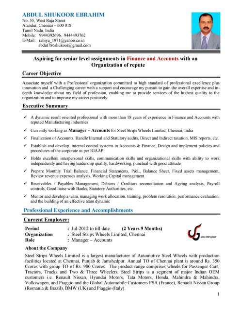 Resume - Neeraj Kumar | DOC
