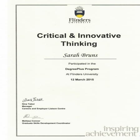 Innovative Thinking | PDF
