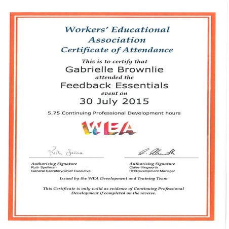 Feedback Essentials | PDF