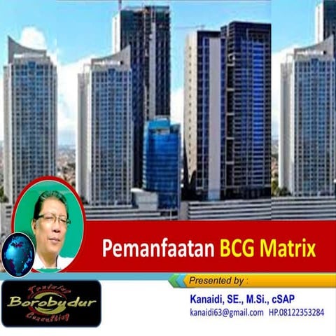 Pemanfaatan BCG Matrix _"Training MARKETING RESEARCH" | PPTX