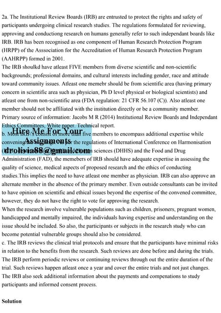 Ethics committee | PPTX