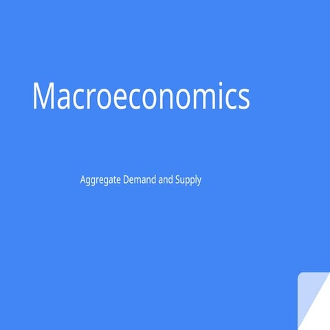 aggregate demand ib econ macroeconomics slide | PPT