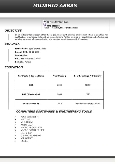 Ashwin resume | PDF