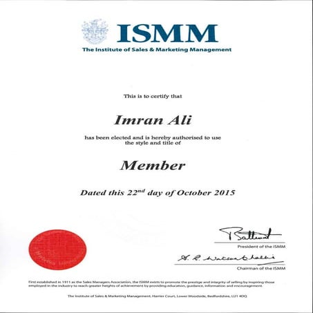 ISMM-Membership | PDF