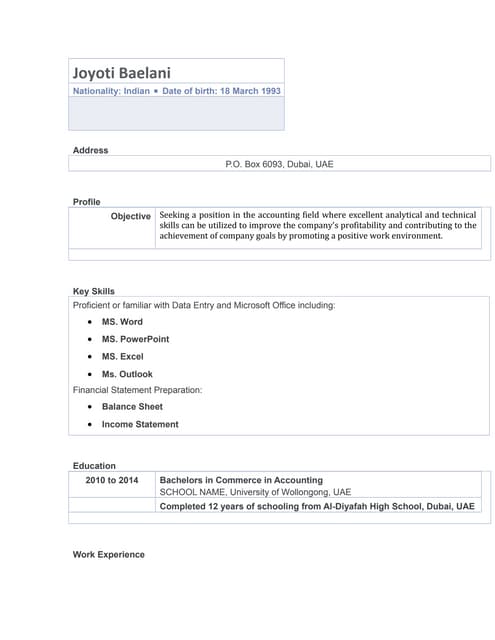 Resume | PDF