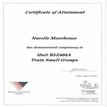 BA Certificate | PDF