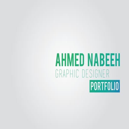 Portfolio Ahmed Nabeeh | PDF