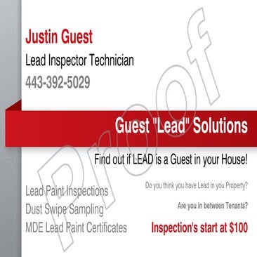 Lead Business Card | PDF